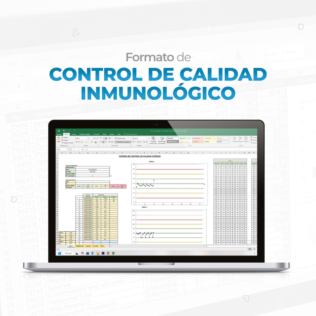Formato de Control de Calidad Interno de Inmunología | Gexin Diagnostic ...